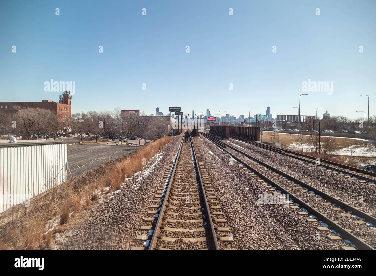 Chicago railroad hi-res stock photography and images - Alamy