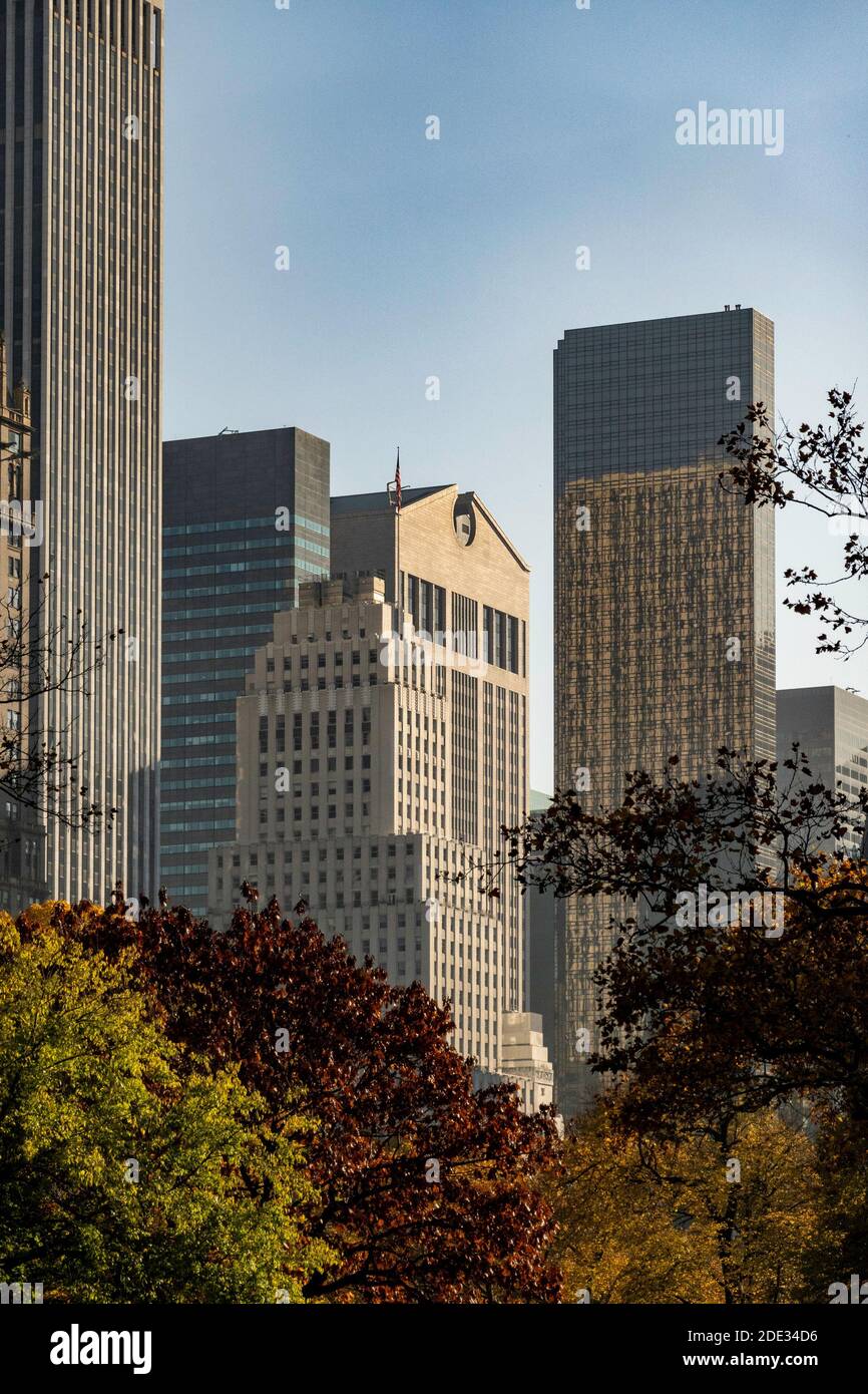 550 madison avenue, philip johnson hi-res stock photography and images ...