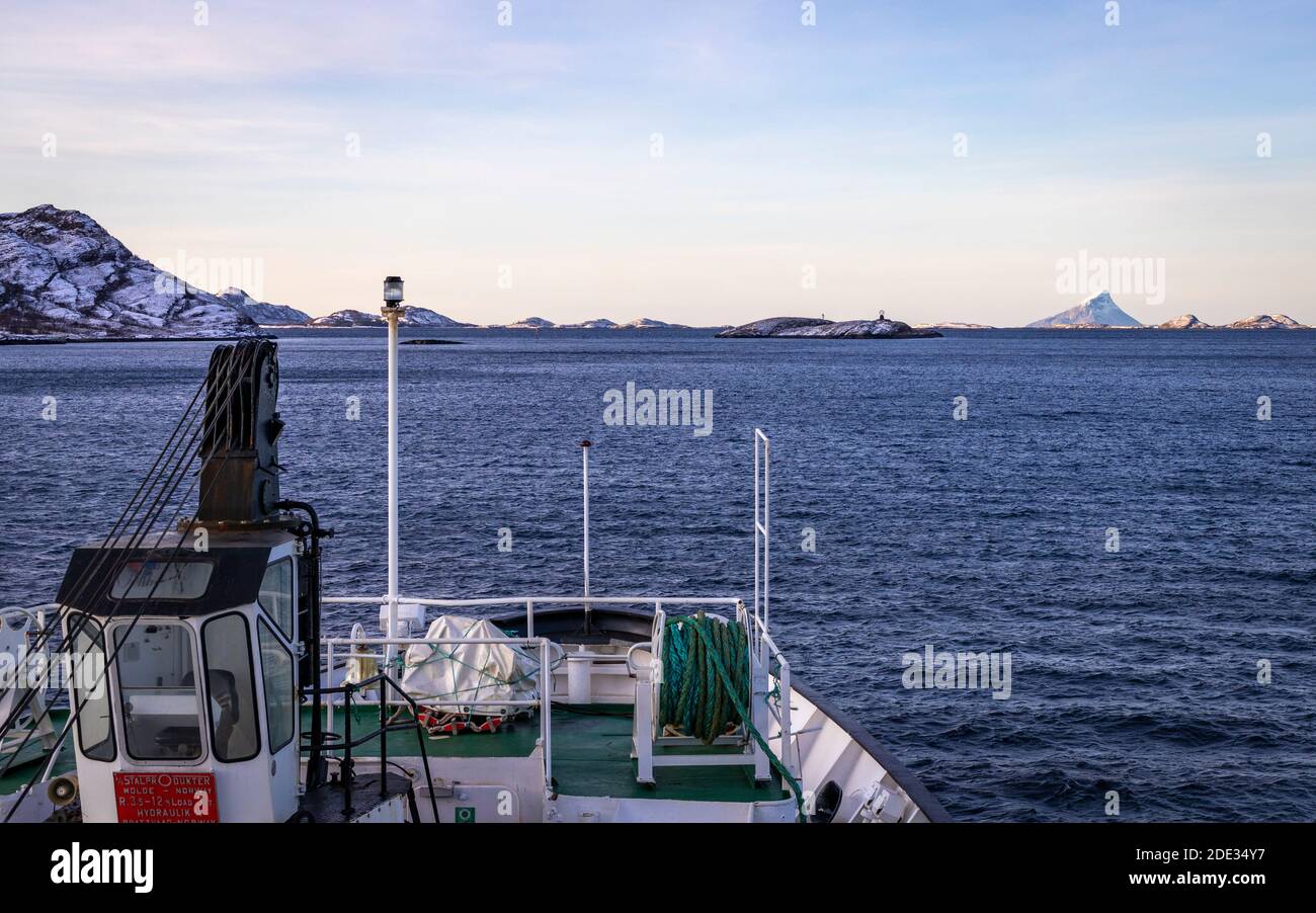 Cruise to the spectacular arctic circle in Norway Stock Photo - Alamy