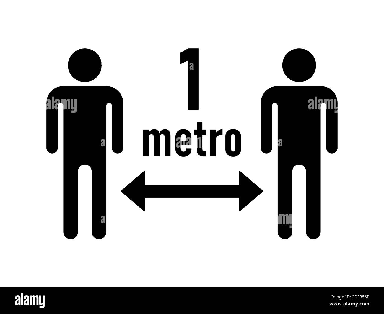 1 meter rule Stock Vector Images - Alamy