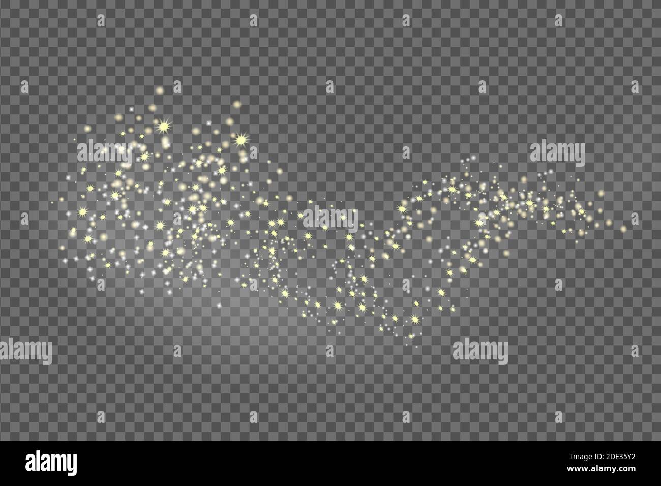 Sparkling magical stardust particles.Explosion in the universe Stock ...