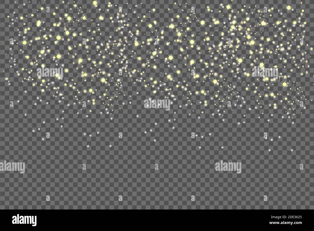 Sparkling magical stardust particles.Explosion in the universe Stock ...