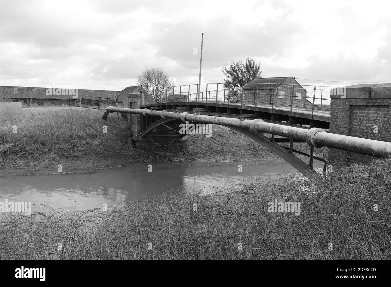 Rivers and skies Black and White Stock Photos & Images - Alamy