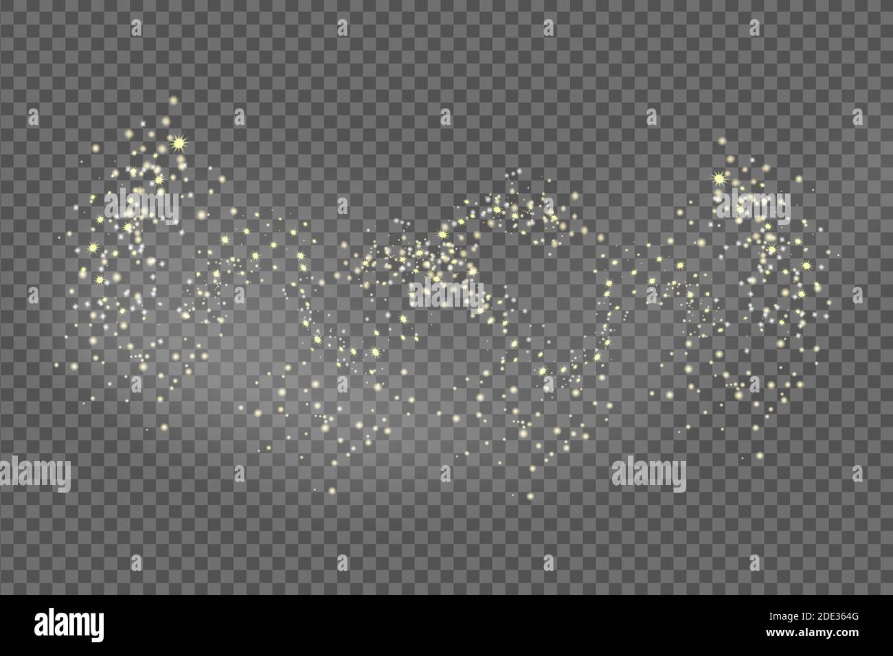 Sparkling magical stardust particles.Explosion in the universe Stock ...