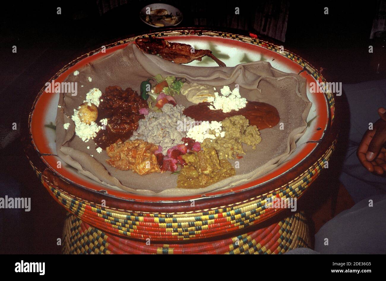 Ethiopian Food Injera High Resolution Stock Photography and Images - Alamy