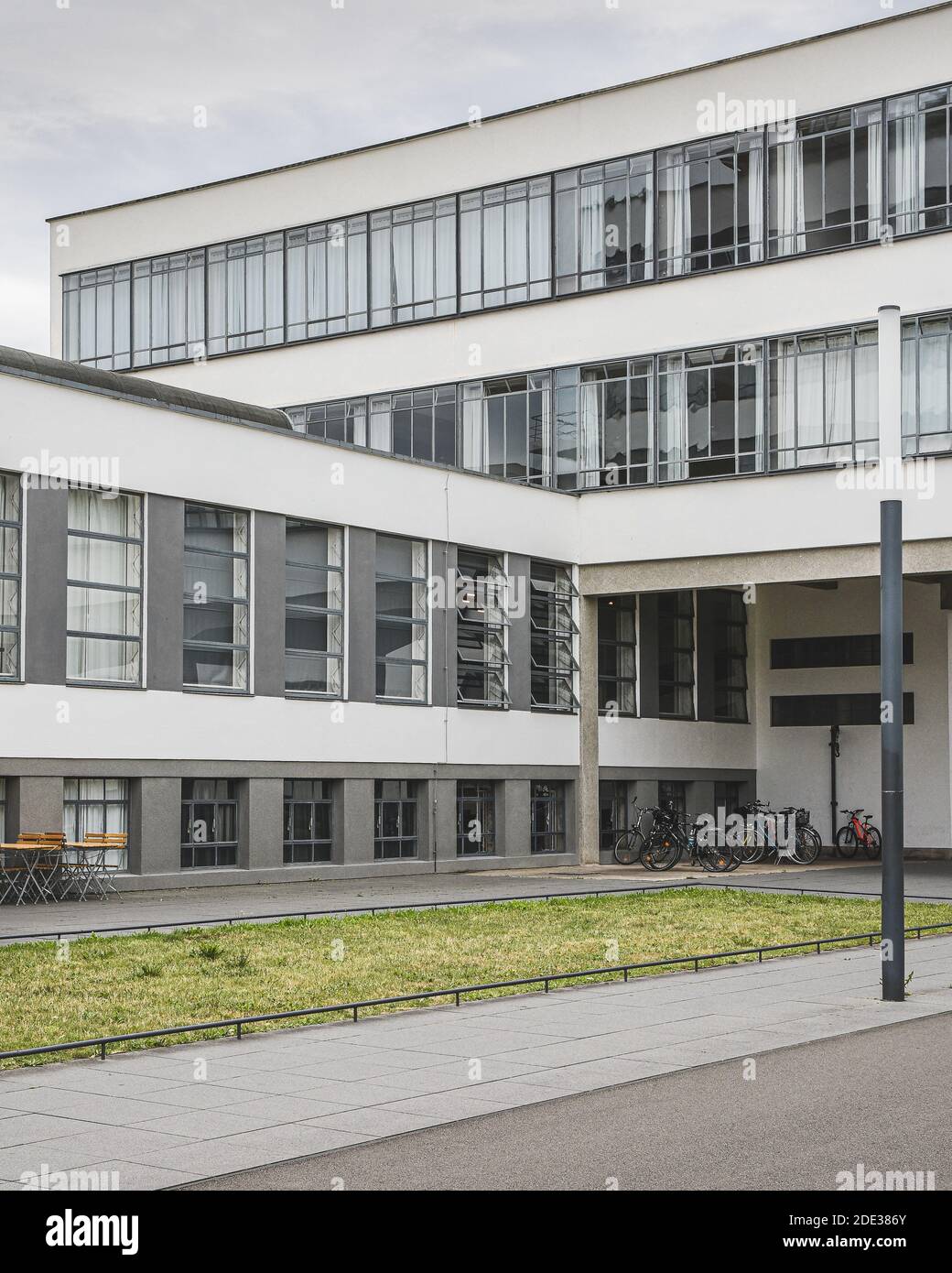 Bauhaus building in Dessau, Germany Stock Photo - Alamy