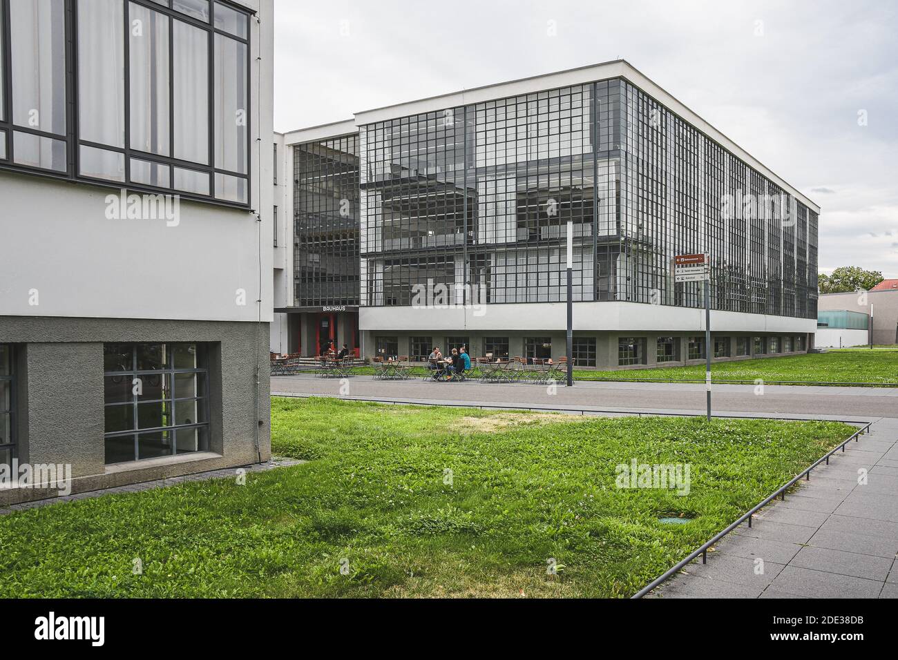 Bauhaus building in Dessau, Germany Stock Photo - Alamy