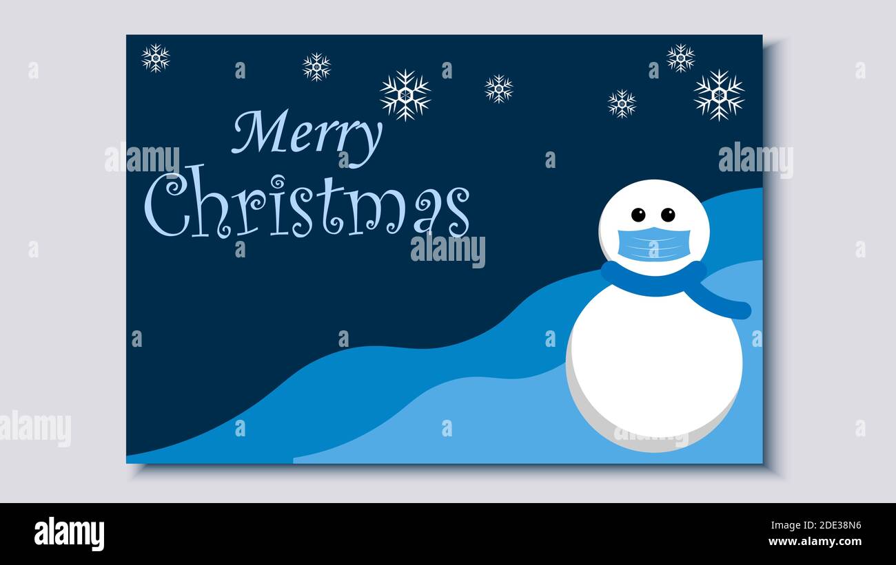 Snowfall postcard hi-res stock photography and images - Alamy