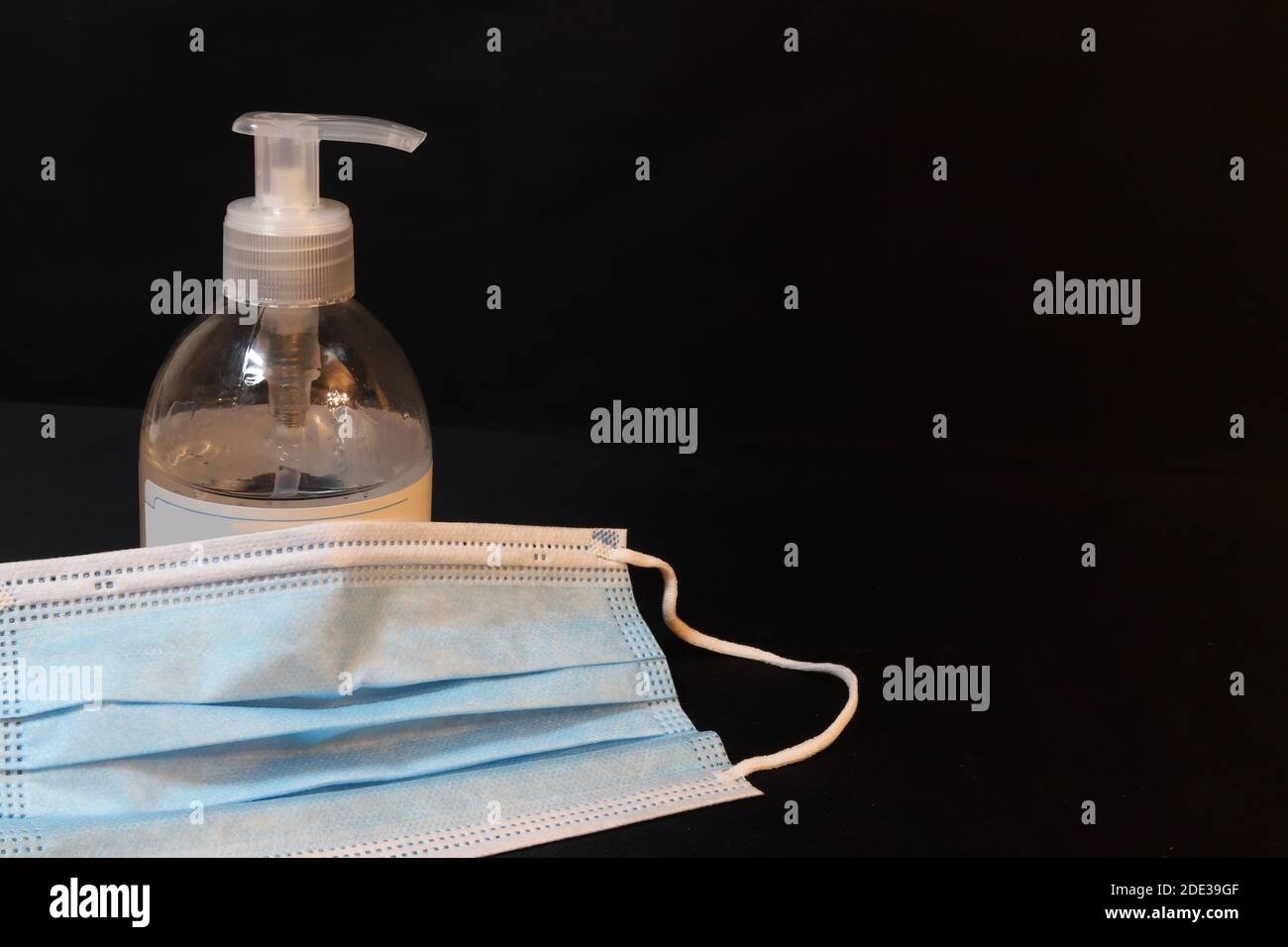 mask and disinfection Stock Photo - Alamy