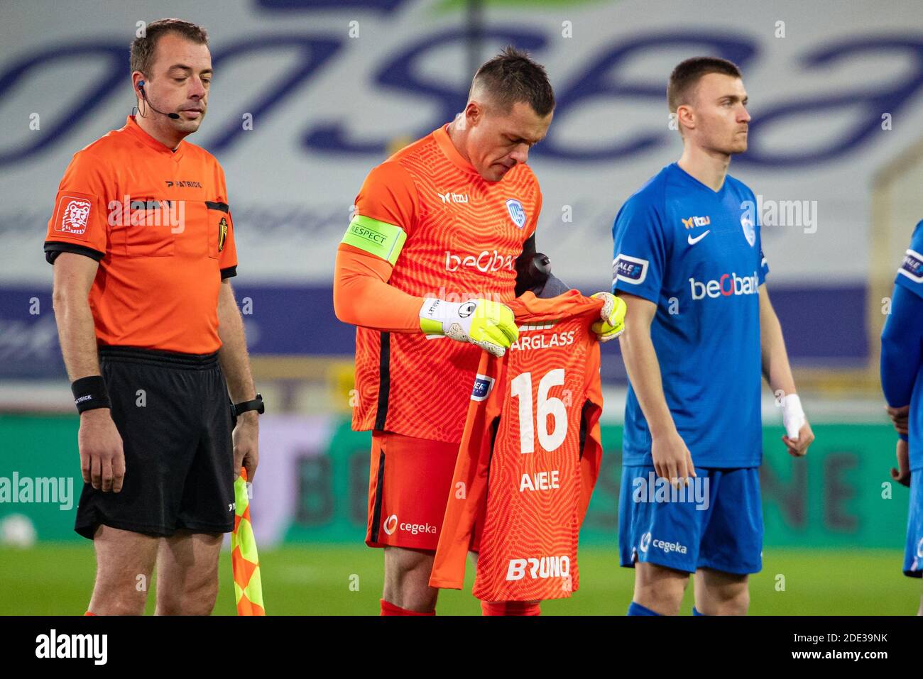 Genk's goalkeeper Daniel Danny Vukovic pictured during a minute of ...