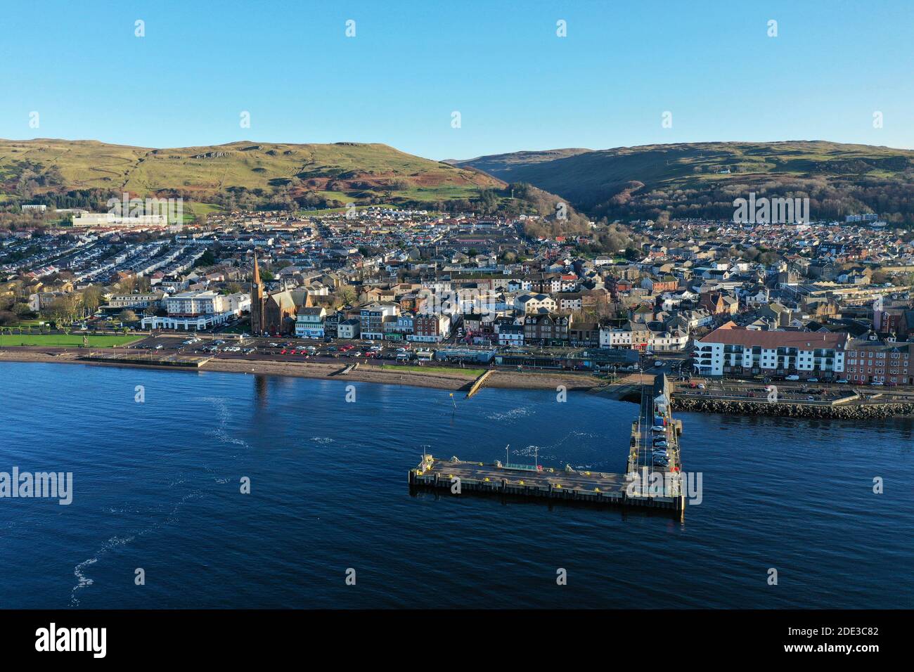 Aerial view north pier hi-res stock photography and images - Alamy