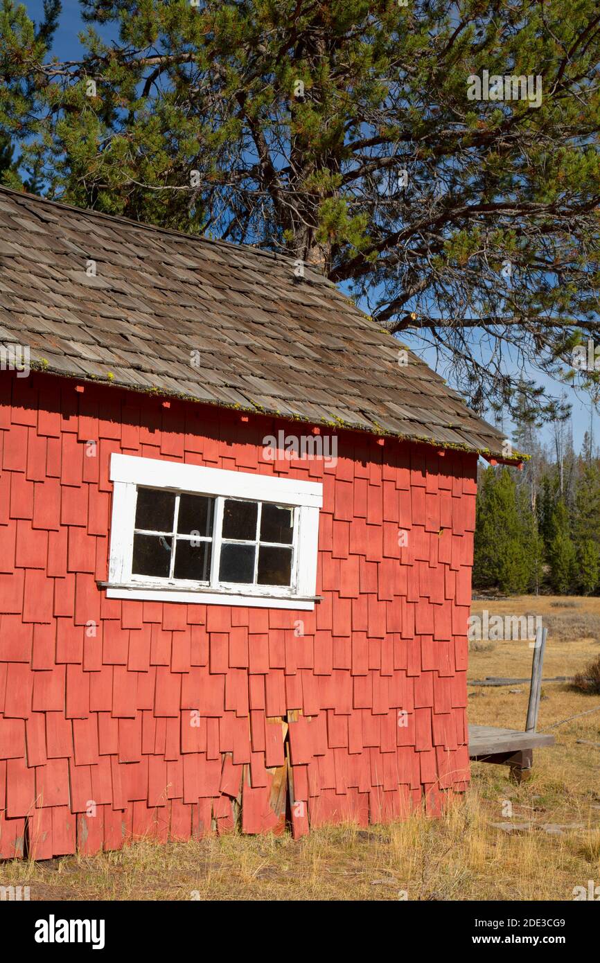 Ingram Guard Station, Fremont National Forest, Oregon Stock Photo - Alamy