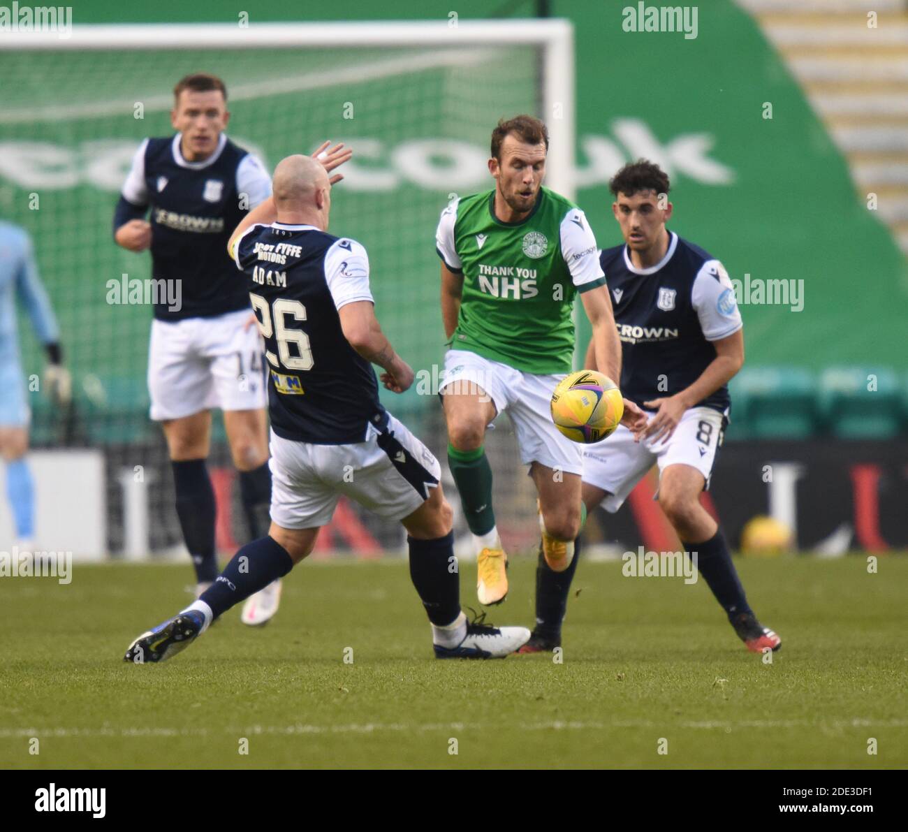 Betfred cup match easter road stadium edinburgh hibs christian doidge ...