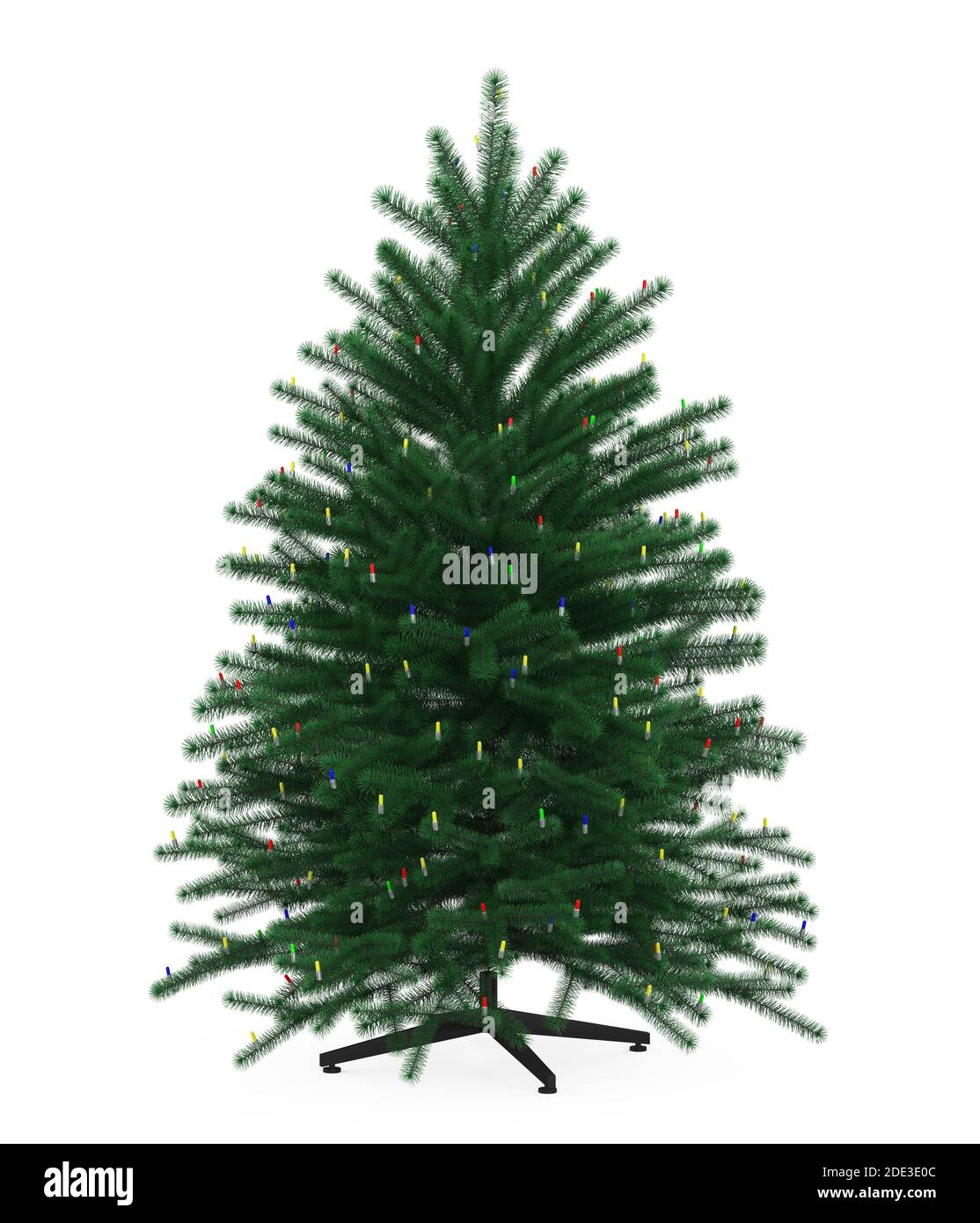 Christmas Tree Isolated Stock Photo - Alamy