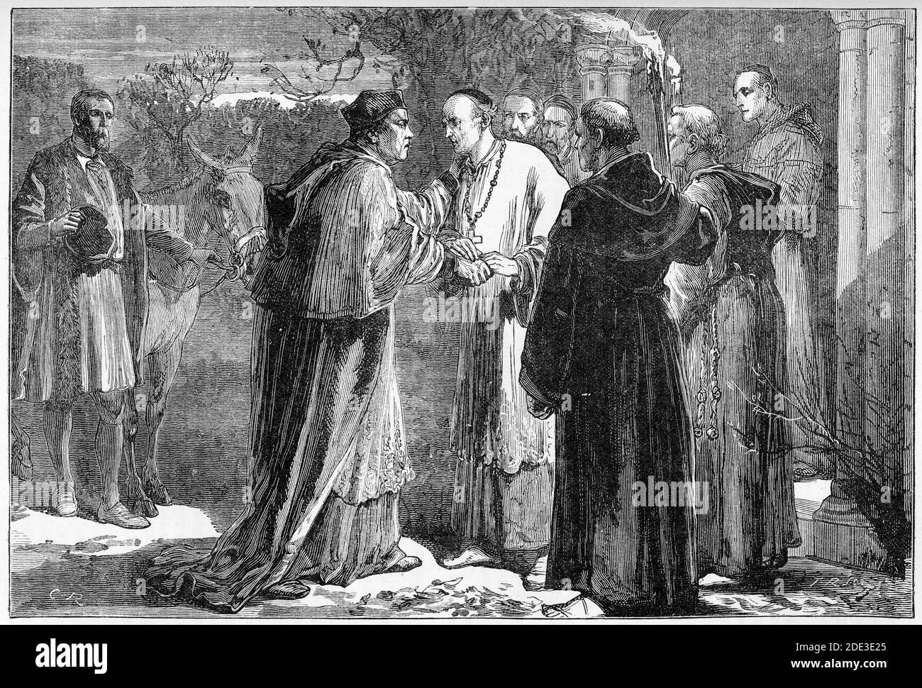 1500s clergy Black and White Stock Photos & Images - Alamy