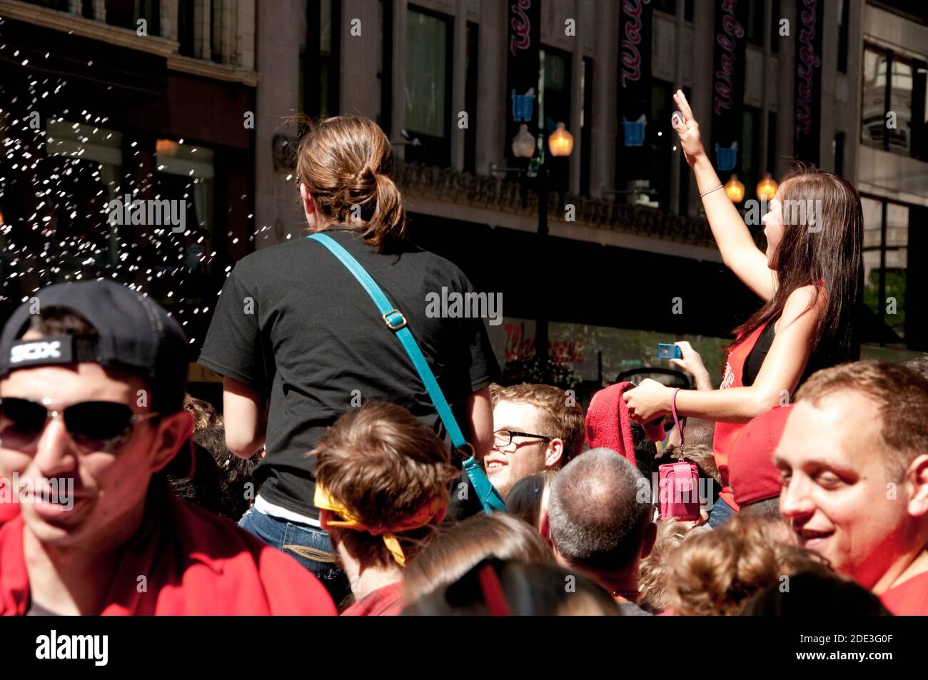 Chicago, USA. 28 Jun, 2013. Blackhawk fans gathered watching the ...