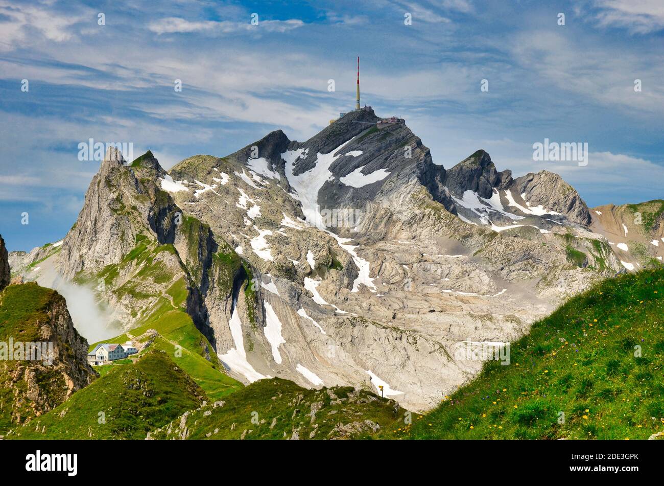 Switzerland appenzell alpstein view hi-res stock photography and images ...