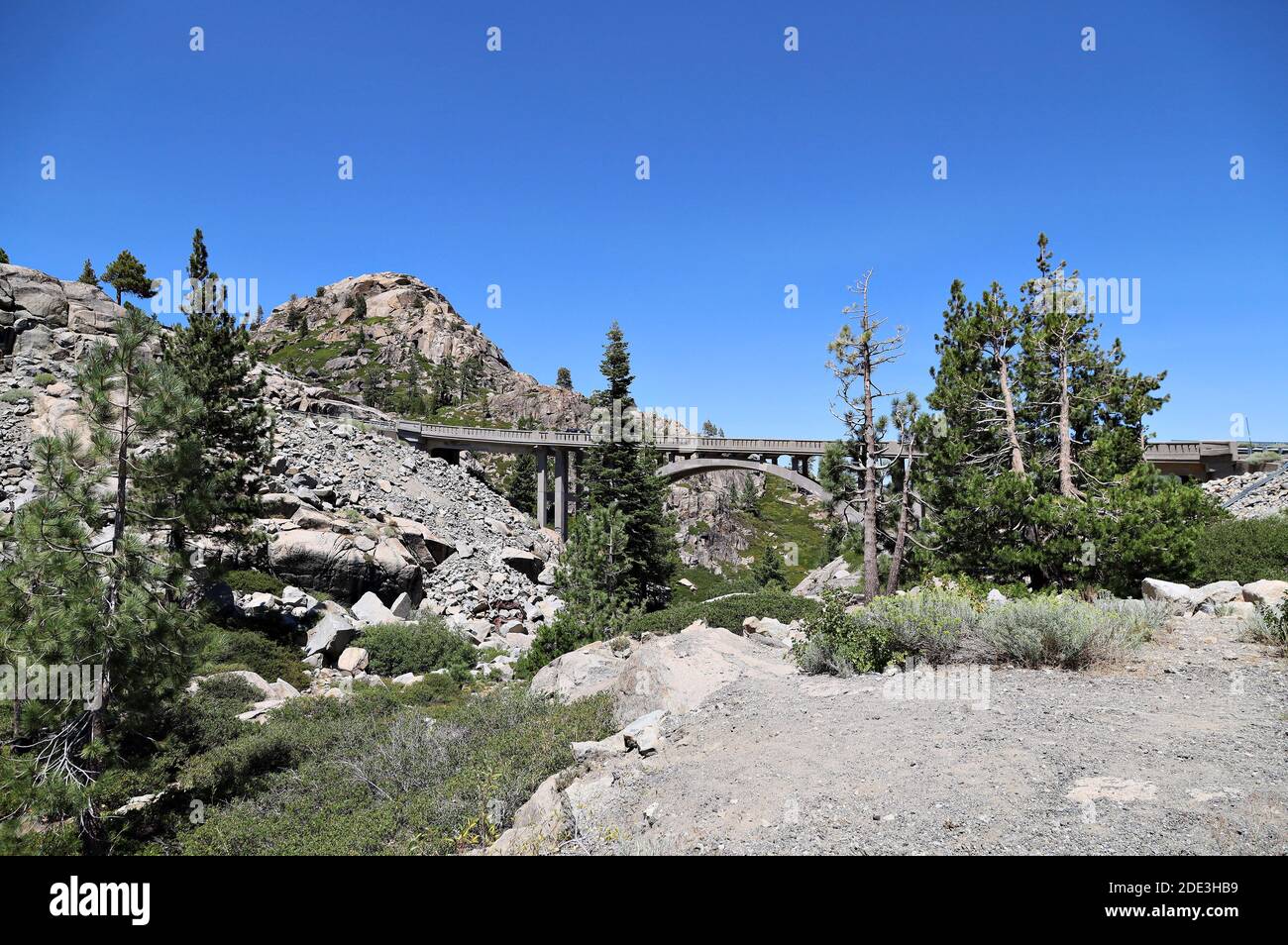 Donner summit, California Stock Photo - Alamy
