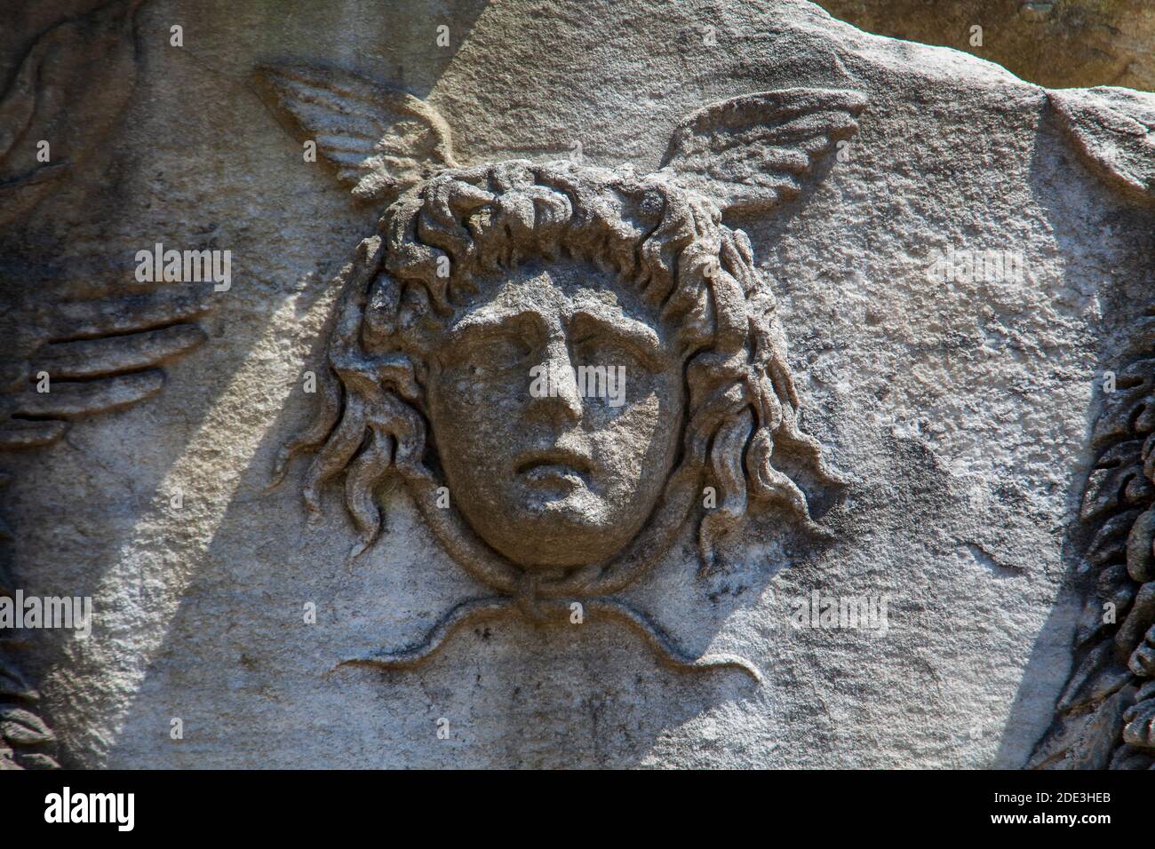 Stone reliefs in the outside of the Istanbul Archaeology Museums ...