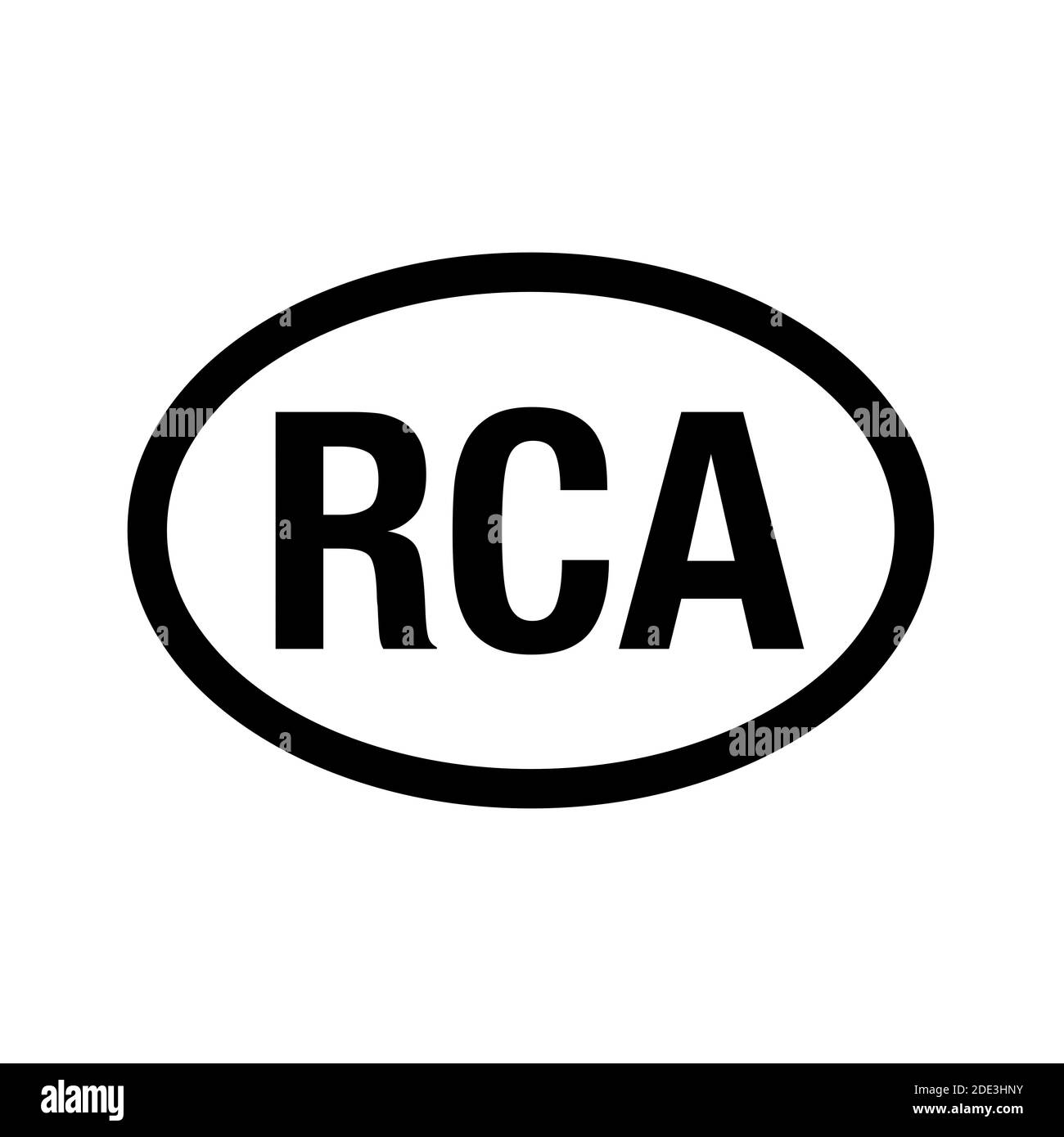 Country code vehicle registration Central African Republic Stock Photo ...