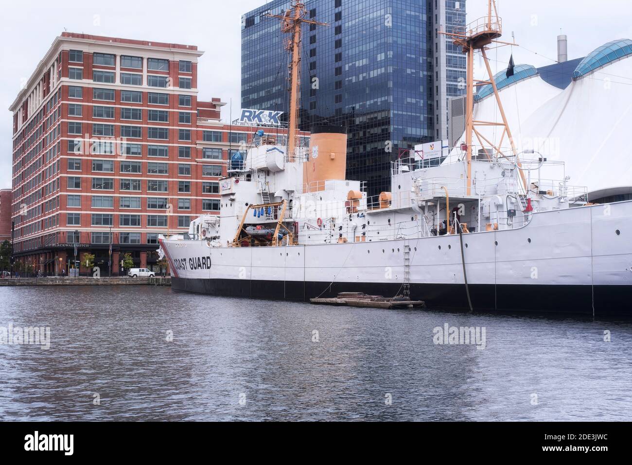 Baltimore, Maryland. September 30, 2019. The historic U.S Coast Guard ...