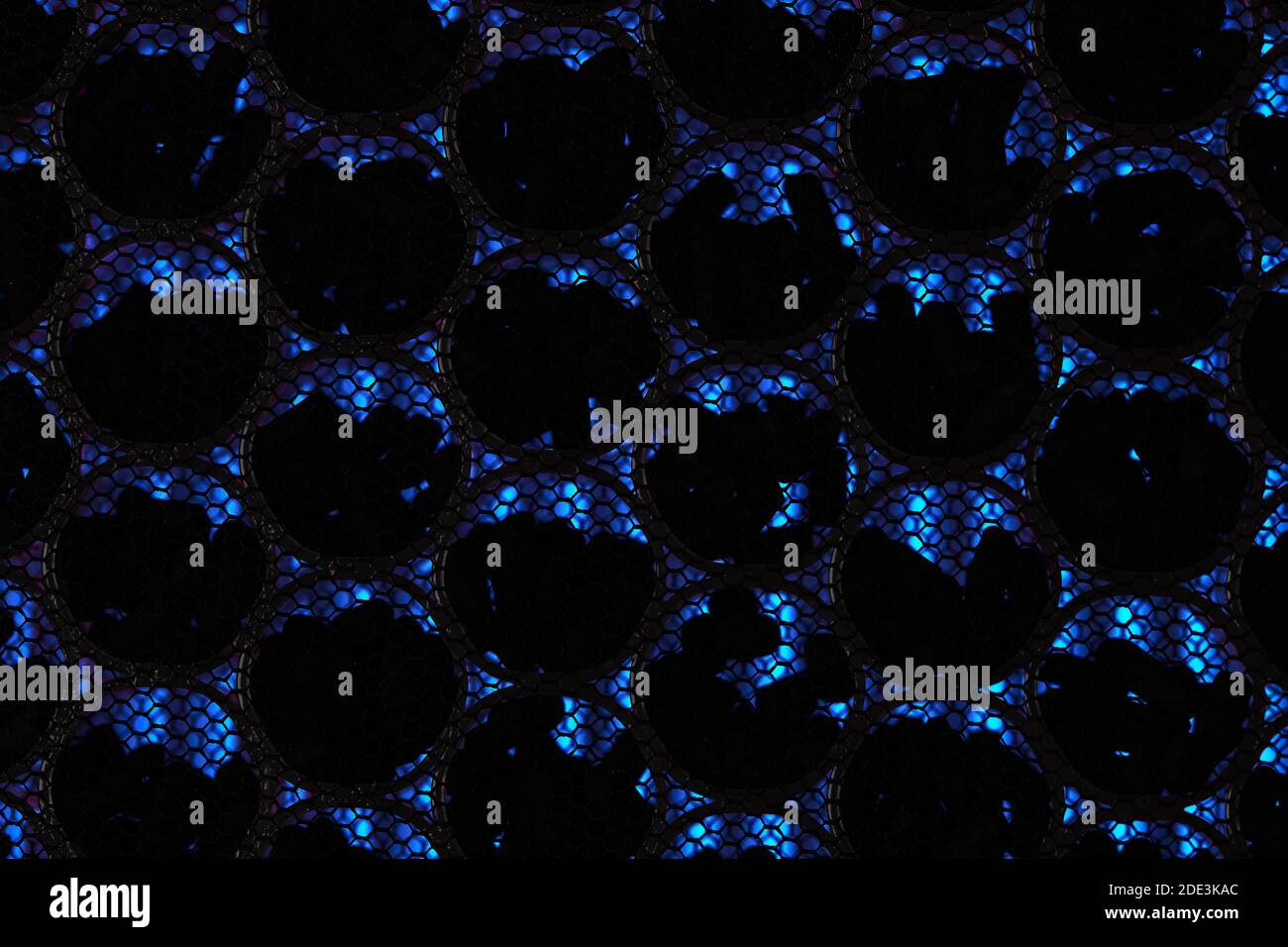Multi-stage air filter with UV radiation and activated carbon granules ...