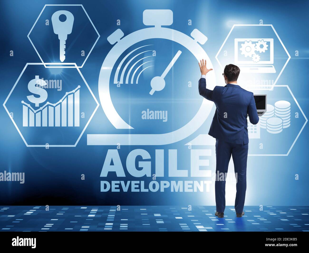 The concept of agile software development Stock Photo - Alamy