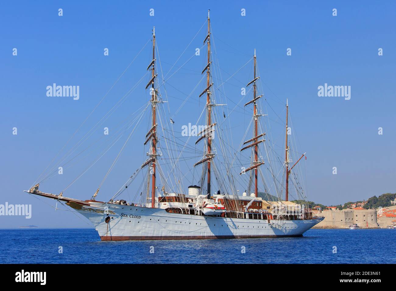 The 4-mast bark Sea Cloud (the most romantic sailing ship afloat) for ...