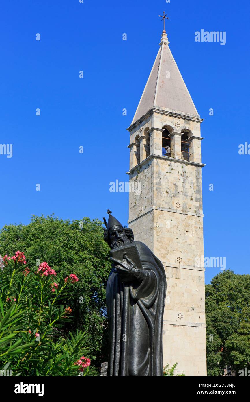 Statue of the 10th-century Roman Catholic bishop Gregory of Nin and ...