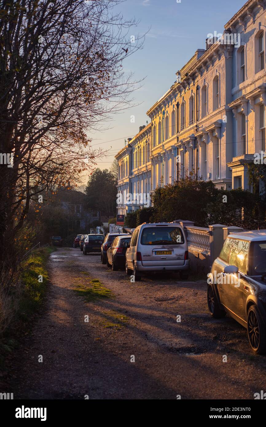 Brick path terrace hi-res stock photography and images - Alamy