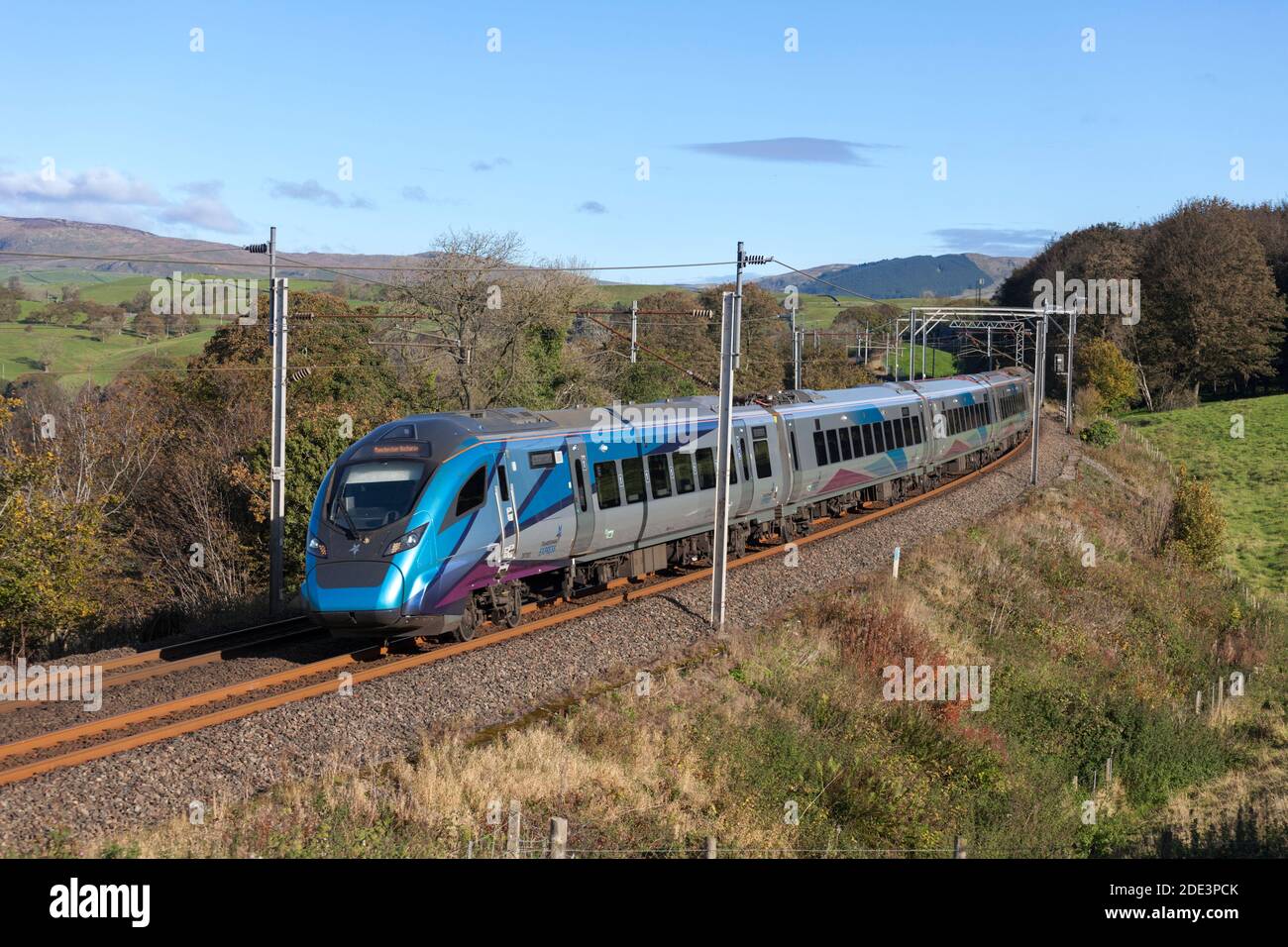 First Transpennine Express CAF class 397 Nova 2 electric train 397002 ...