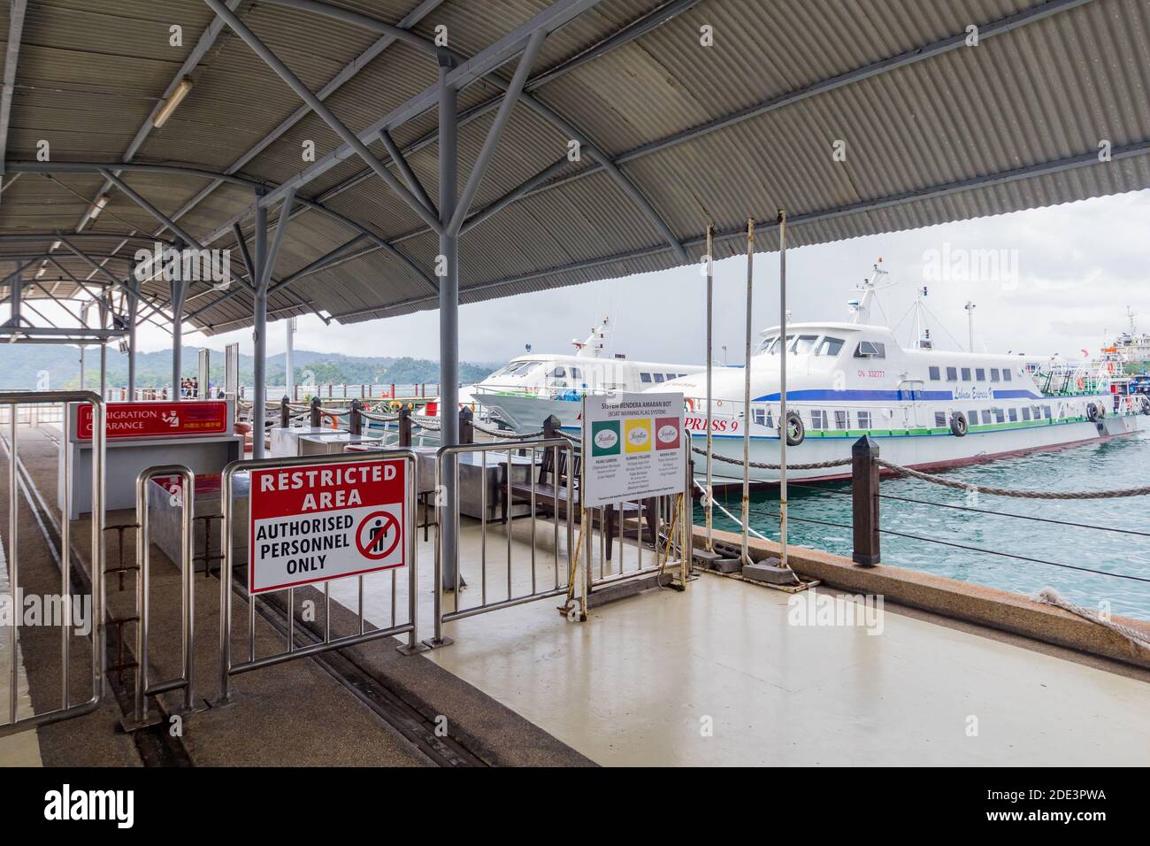The Jesselton Point Ferry Terminal in Kota Kinabalu, Sabah, Malaysia ...