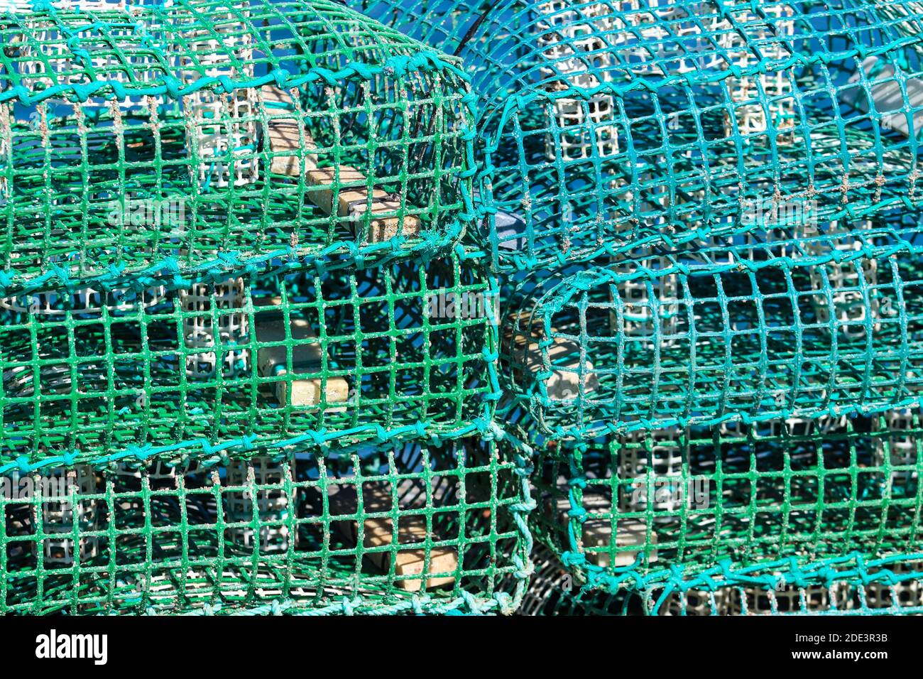 traditional traps for capture fisheries and seafood Stock Photo - Alamy