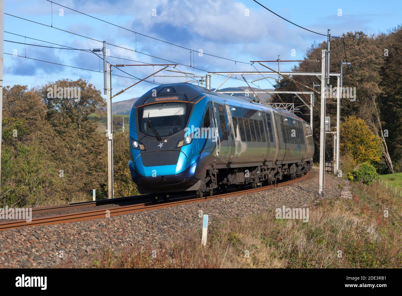 First Transpennine Express CAF class 397 Nova 2 electric train 397005 ...
