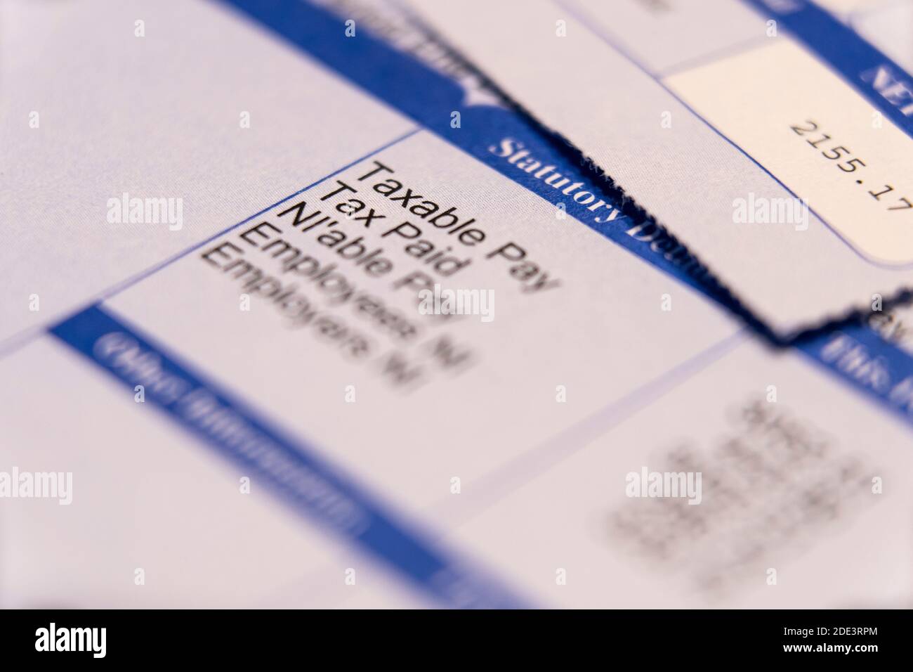 Payslip hi-res stock photography and images - Alamy