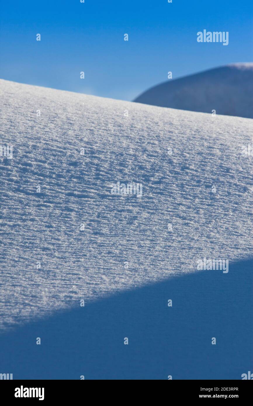 Beautiful natural snowdrift close hi-res stock photography and images ...