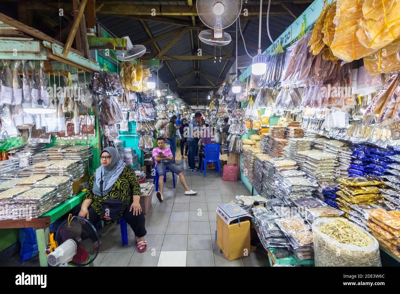 Different items sold at a local market in Kota Kinabalu, Sabah ...