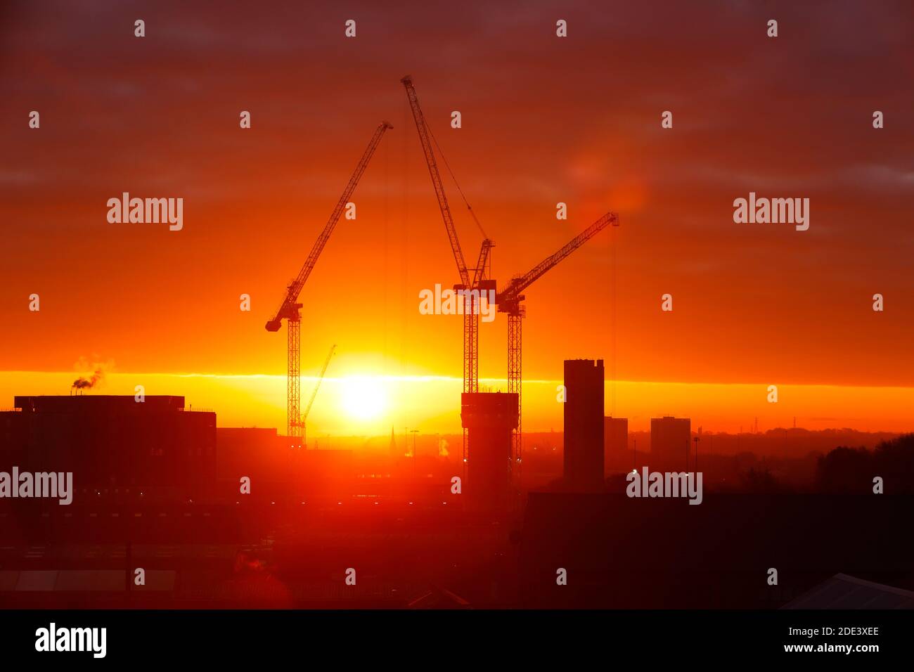 Leeds monk bridge construction hi-res stock photography and images - Alamy