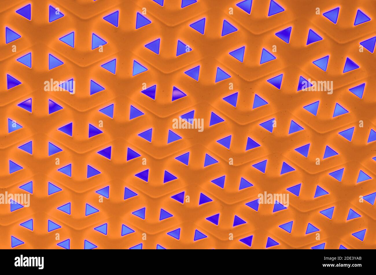 Interwoven design background pattern in orange and blue Stock Photo - Alamy