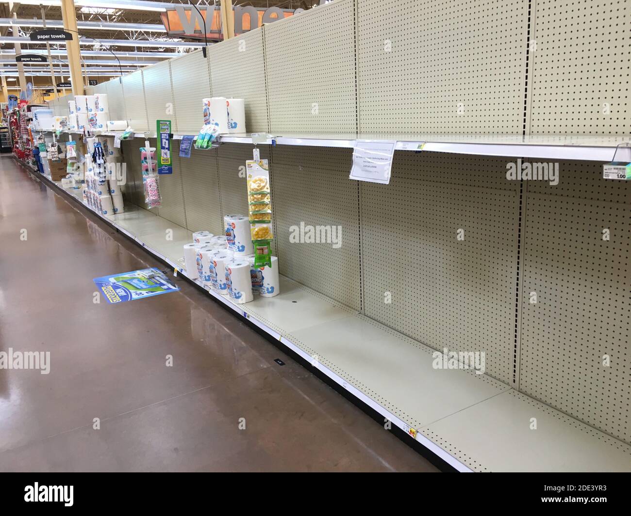 Augusta, Ga USA 11 25 20: Kroger grocery store interior blown out ...