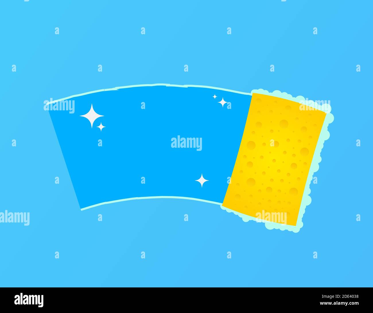 Dishwashing, washing dishes. Dishwashing liquid, dishes and yellow ...