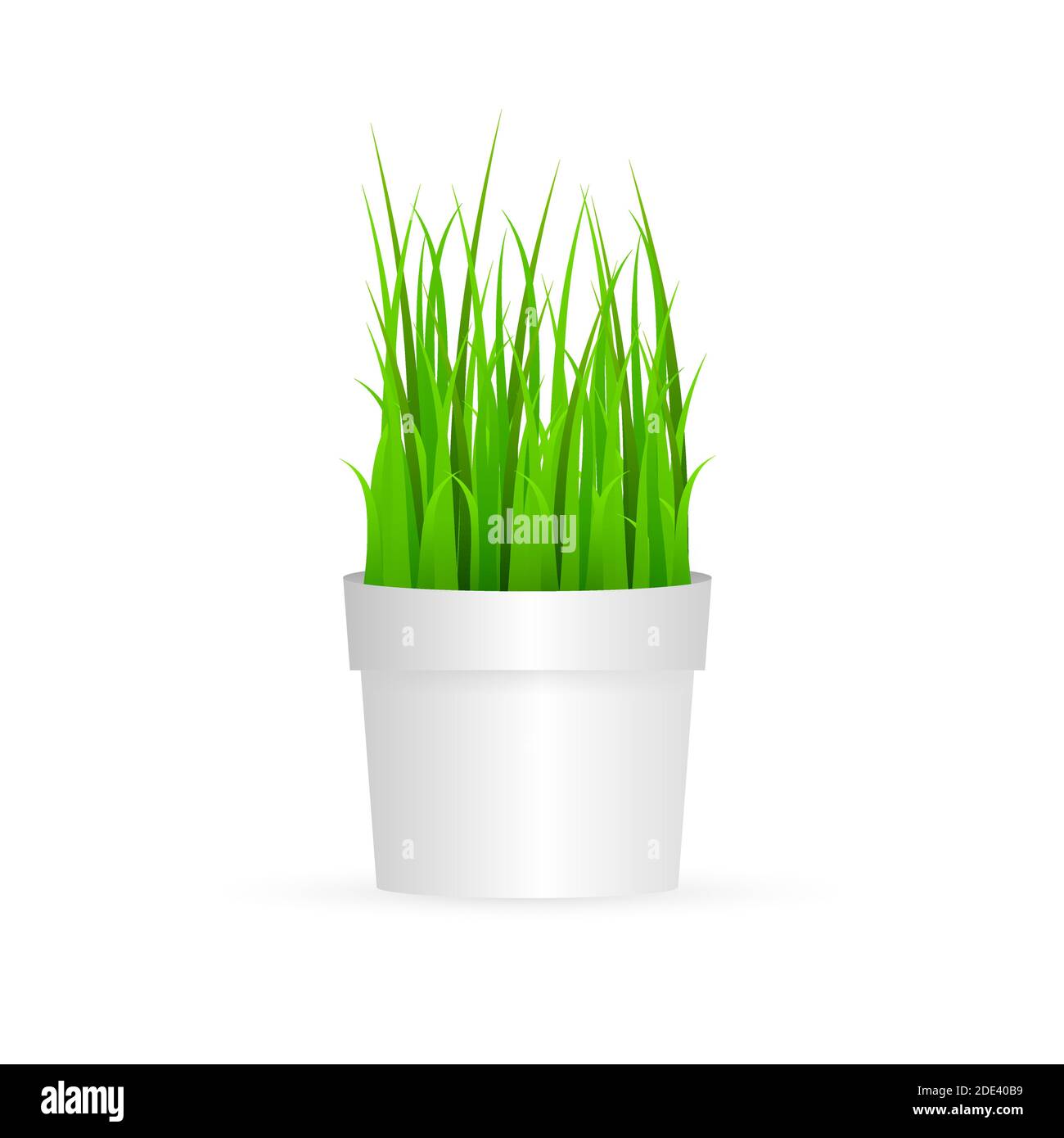 Artificial grass decor Stock Vector Images - Alamy
