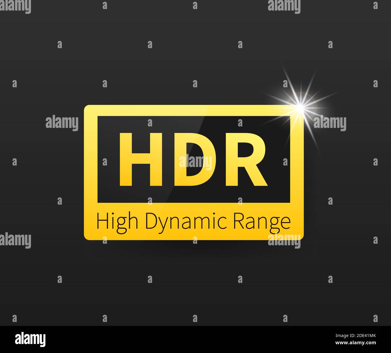High Dynamic Range Imaging, High definition. HDR. Vector stock ... High Dynamic Range Imaging, High definition. HDR. Vector stock ...