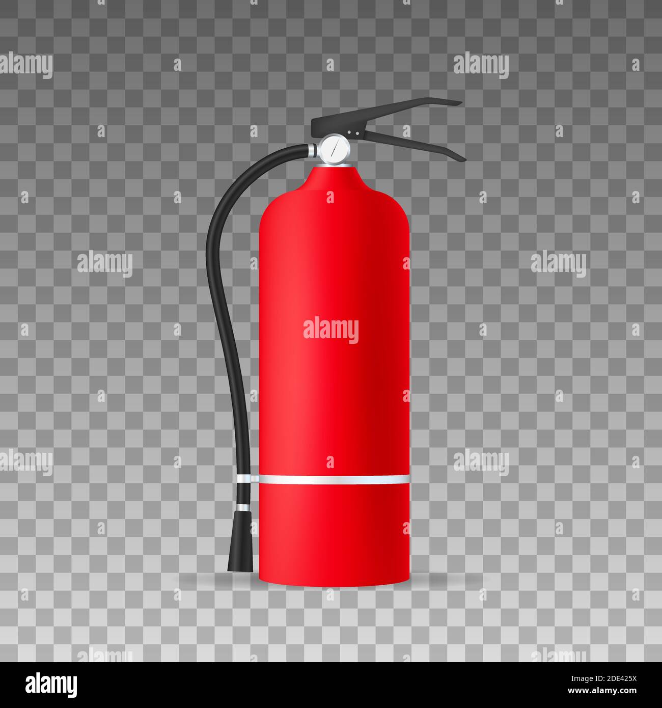 Fire extinguisher protection isolated. Vector stock illustration Stock ...