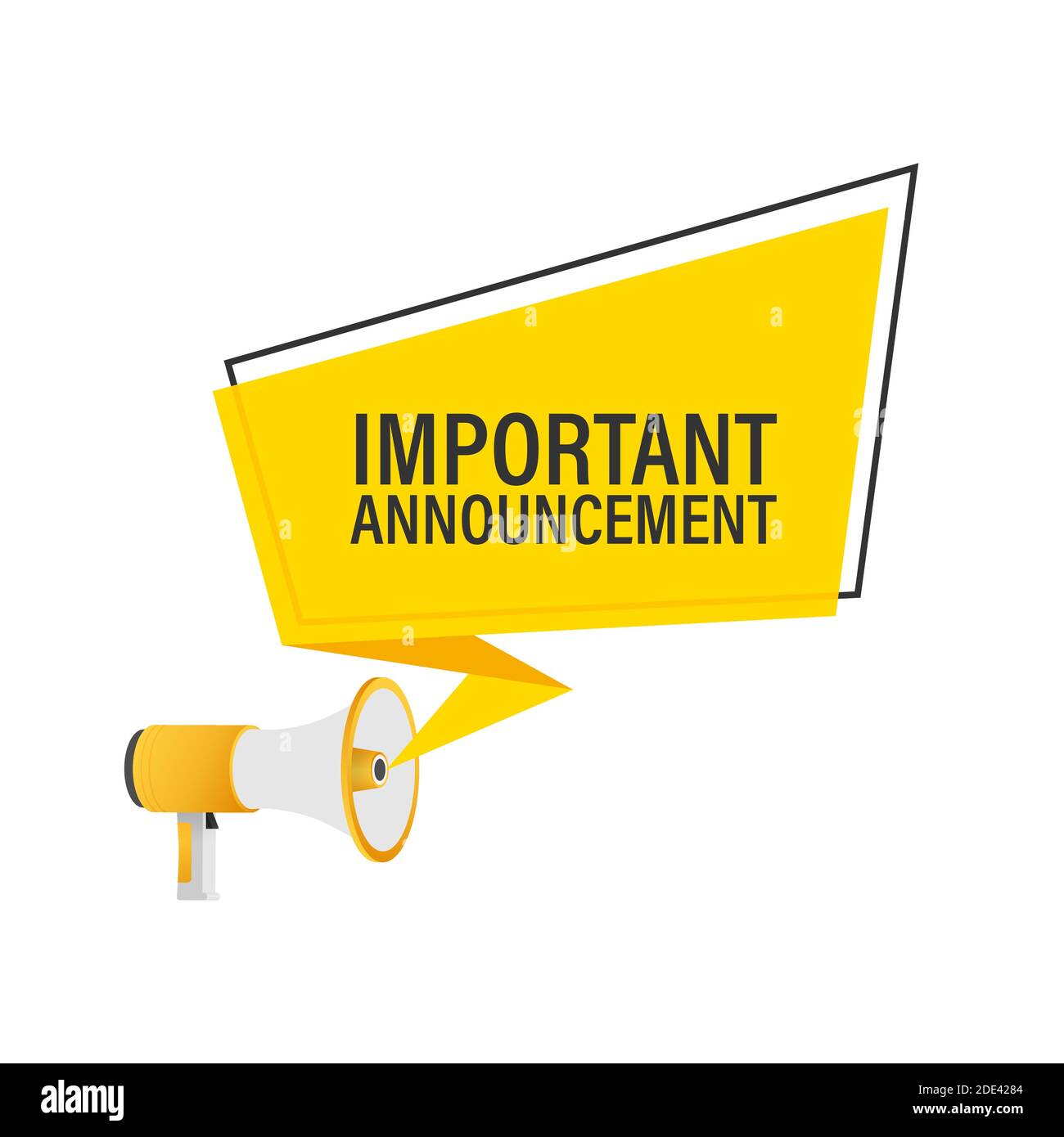 Important announcement hi-res stock photography and images - Alamy