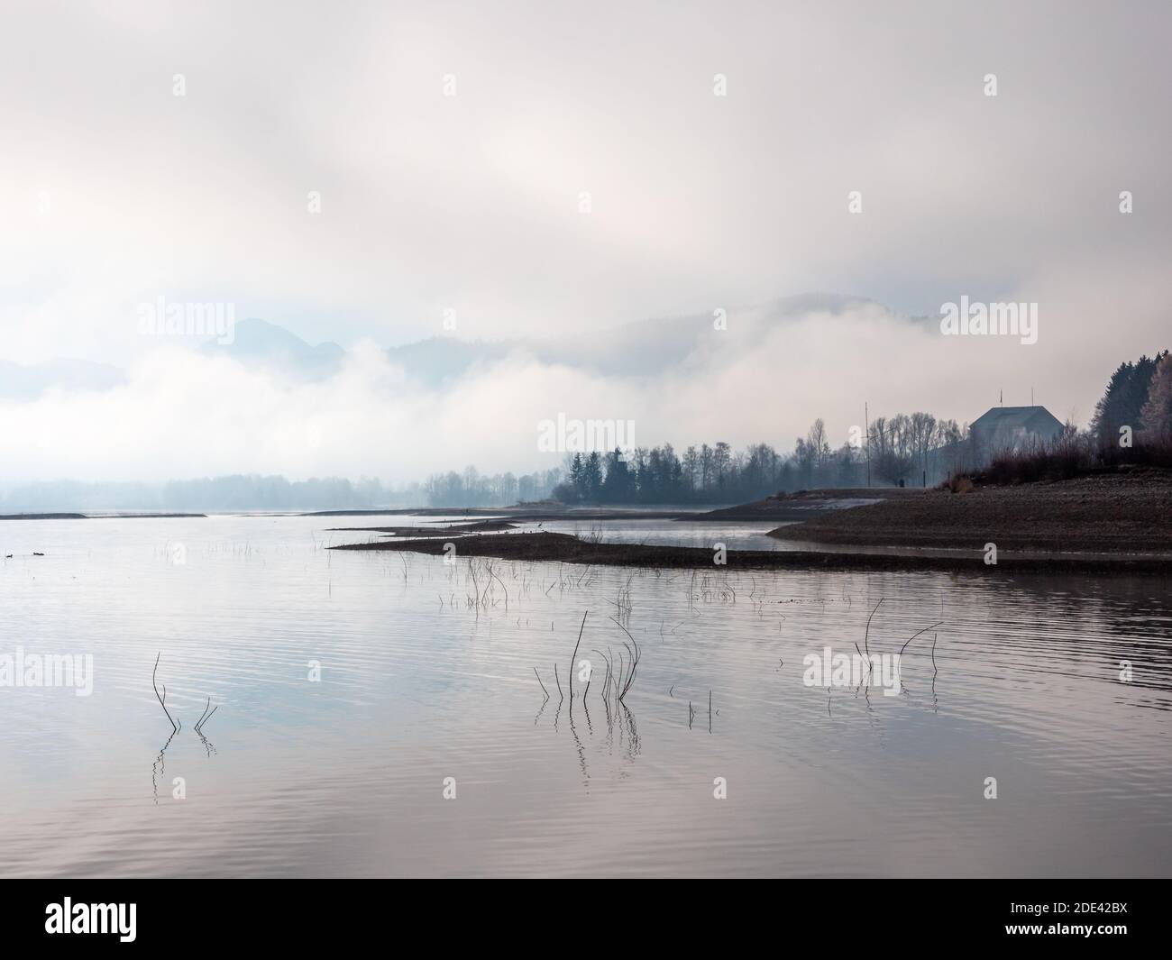 Beautiful forggensee lake sunrise hi-res stock photography and images ...