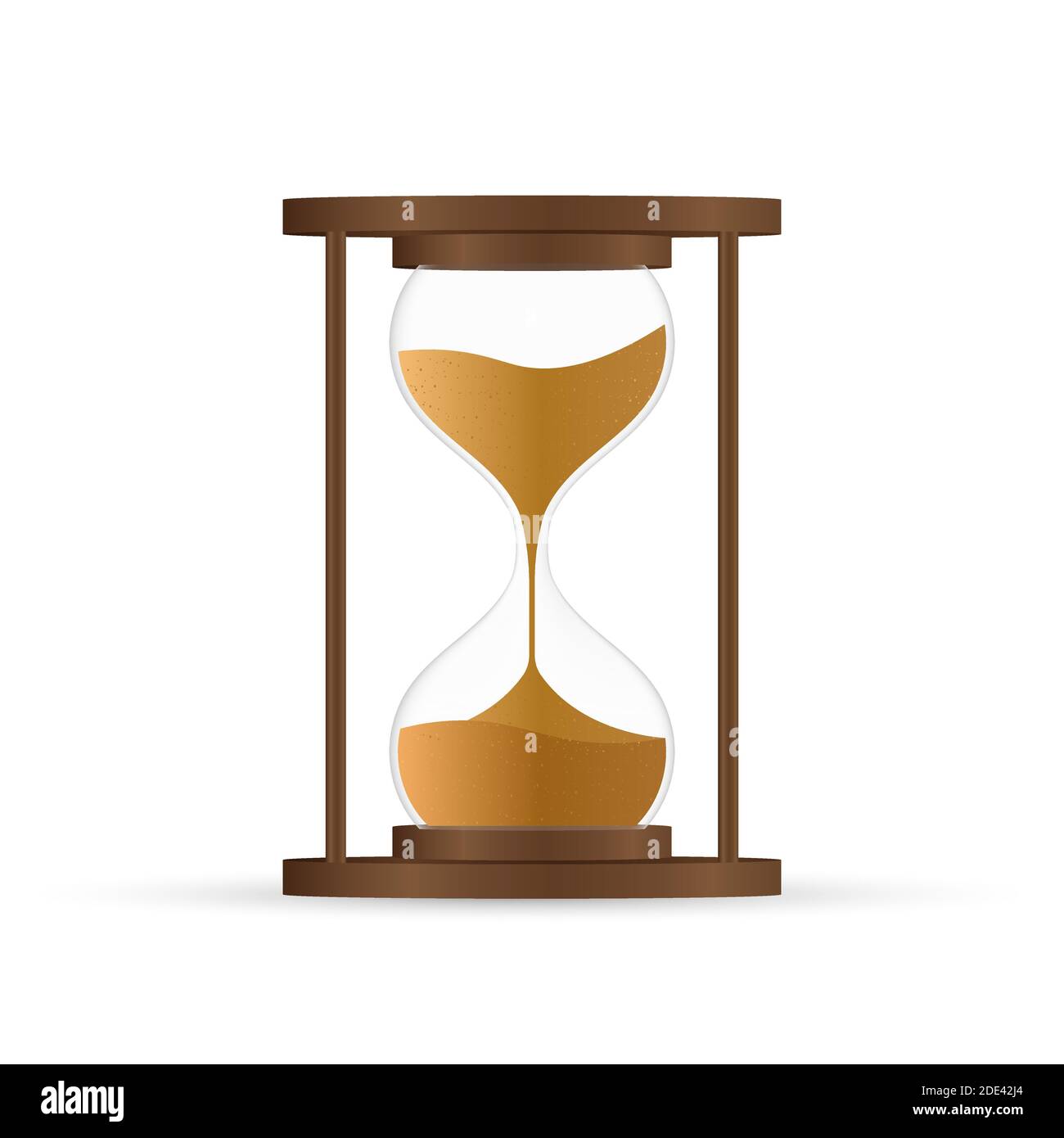 Antique Hourglass Illustration