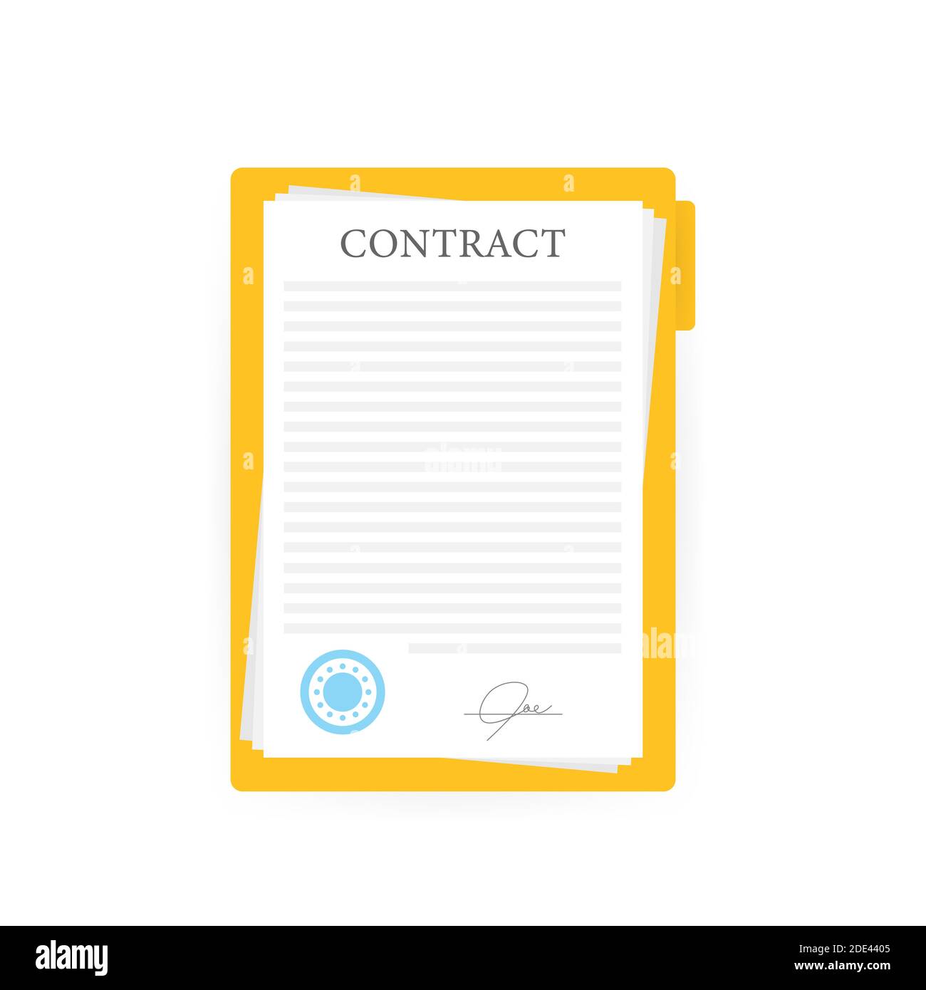 Employment contract cartoon hi-res stock photography and images - Alamy