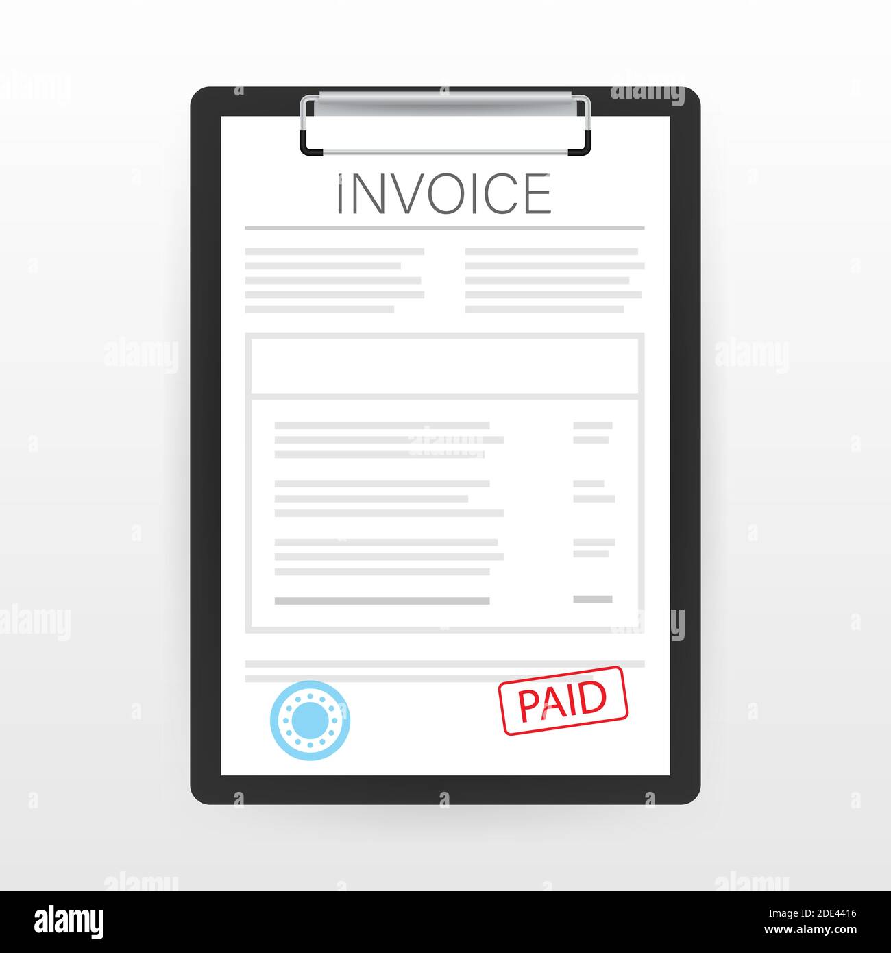 Paid stamp Stock Vector Images - Alamy