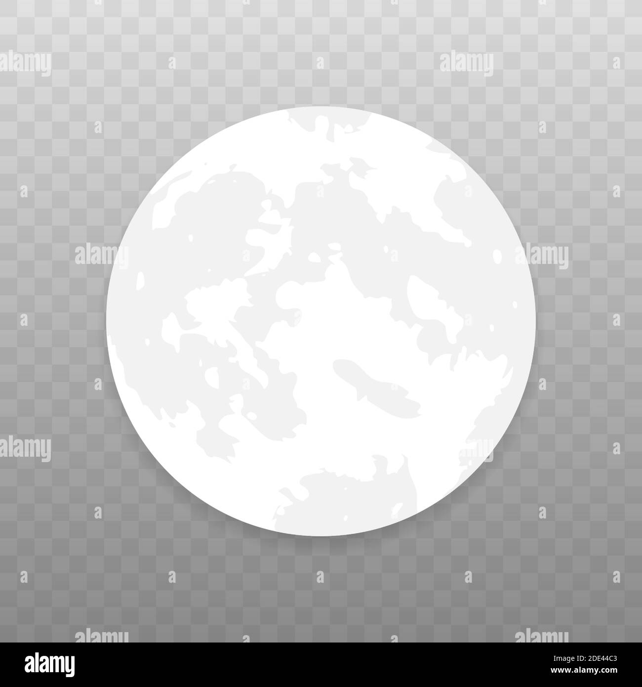 Realistic full moon star Stock Vector Images - Alamy
